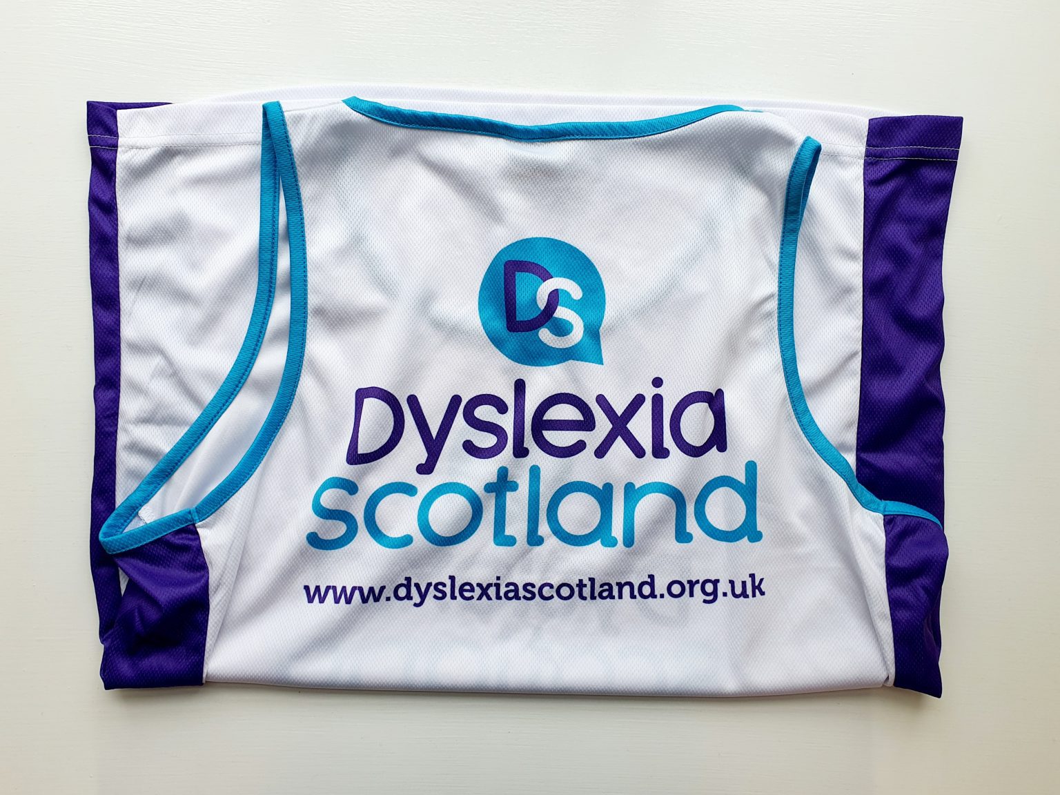Dyslexia Scotland running vest | Dyslexia Scotland - Dyslexia Scotland