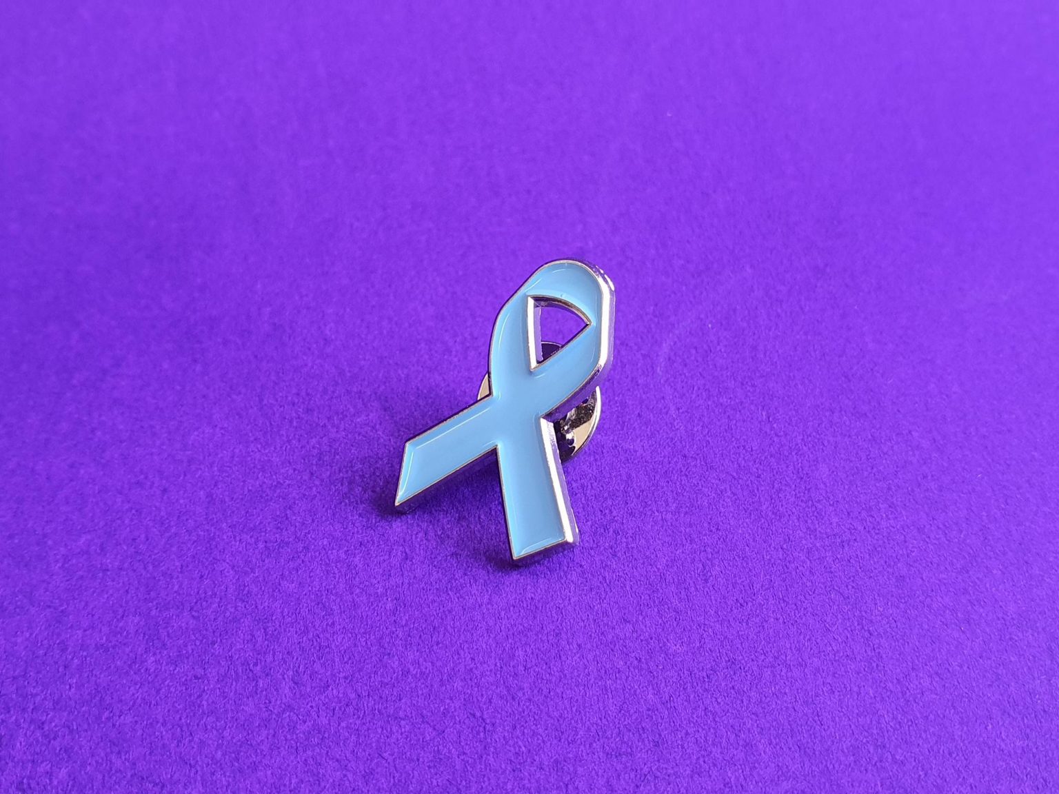 Ellie's Blue Dyslexia Ribbon pin | Dyslexia Scotland - Dyslexia Scotland